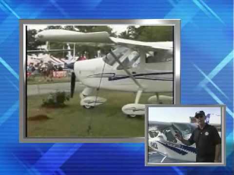 Tecnam P92 Eaglet all metal high wing light sport aircraft. - YouTube