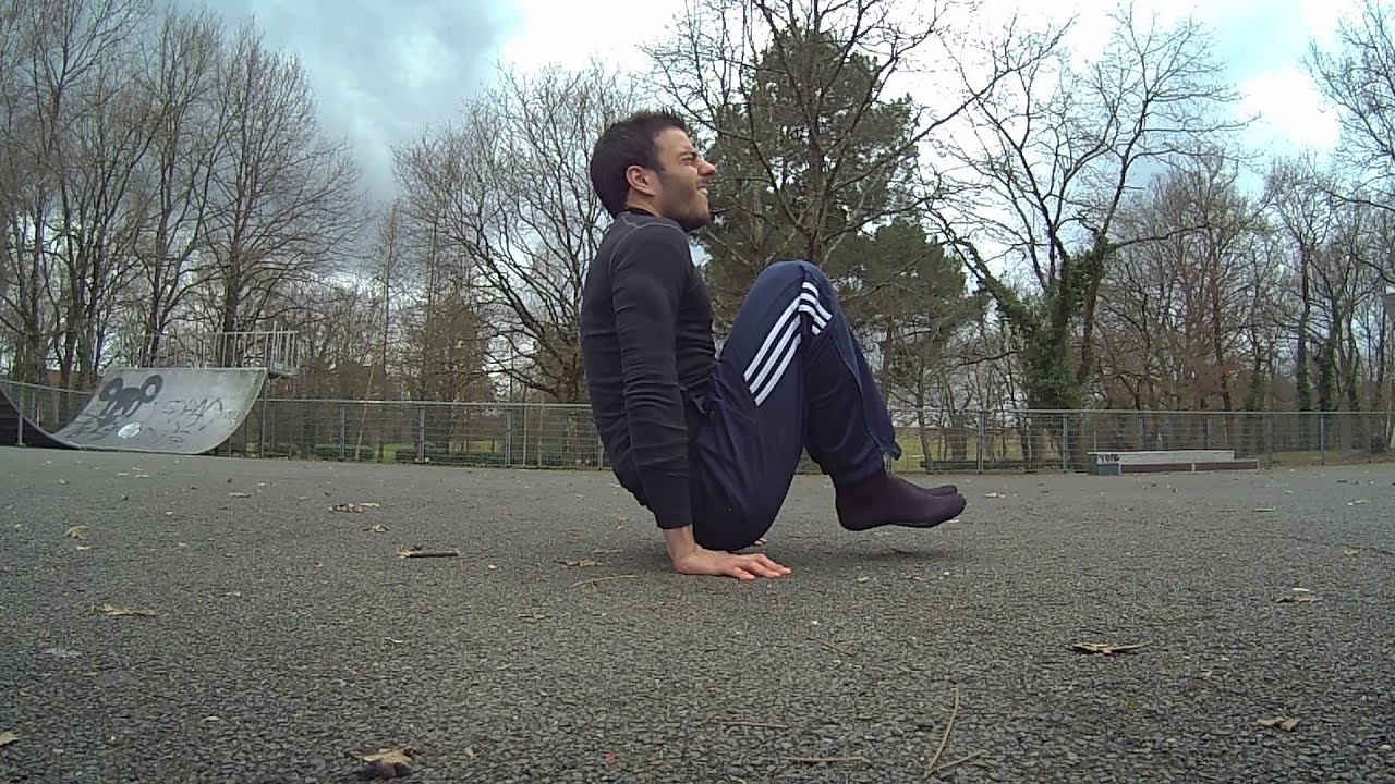 Tuck L-Sit progression - YouTube