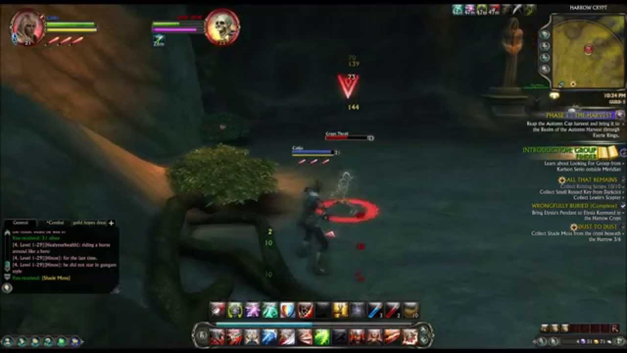 RIFT (MMO) gameplay - thrills, spills, trolls and Mr Blobby! - YouTube