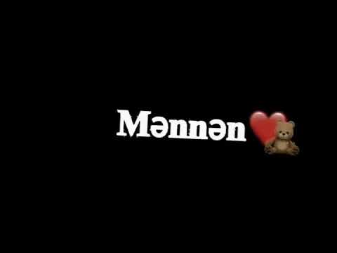 Məni aL Mənnən Mən Bir Tək Sənin Olum ....😴