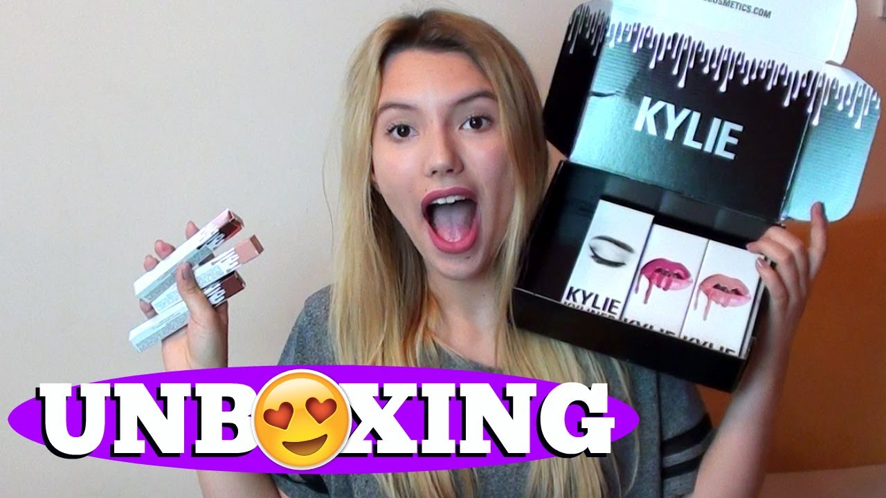 Kylie Cosmetics UNBOXING - YouTube