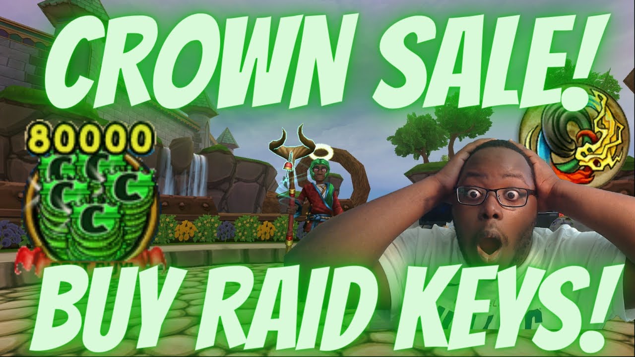 CROWN SALE AND RAID KEYS Wizard101 News YouTube CROWN SALE AND RAID KEYS Wizard101 News YouTube