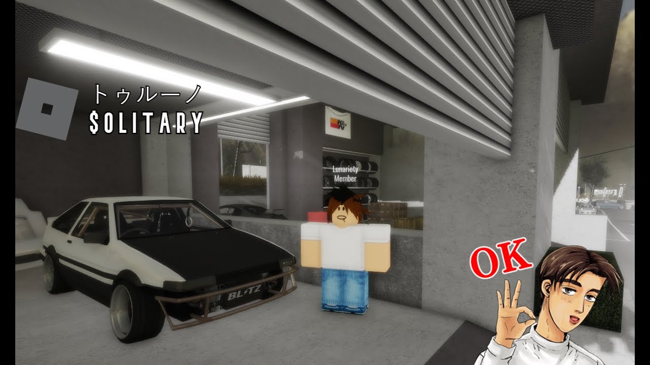 Roblox $olitary AE86 run | Takumi Drift - YouTube