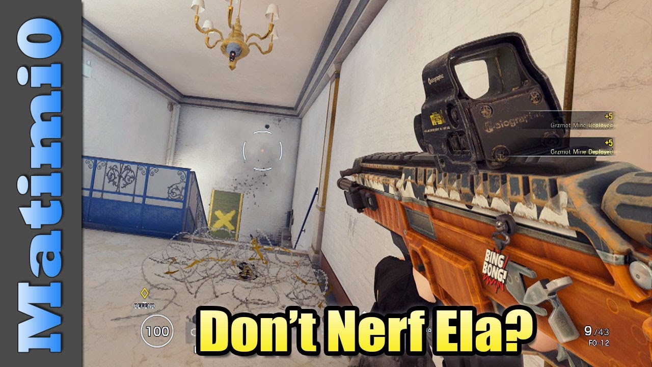 Don't Nerf Ela? - Big Changes - Rainbow Six Siege - YouTube