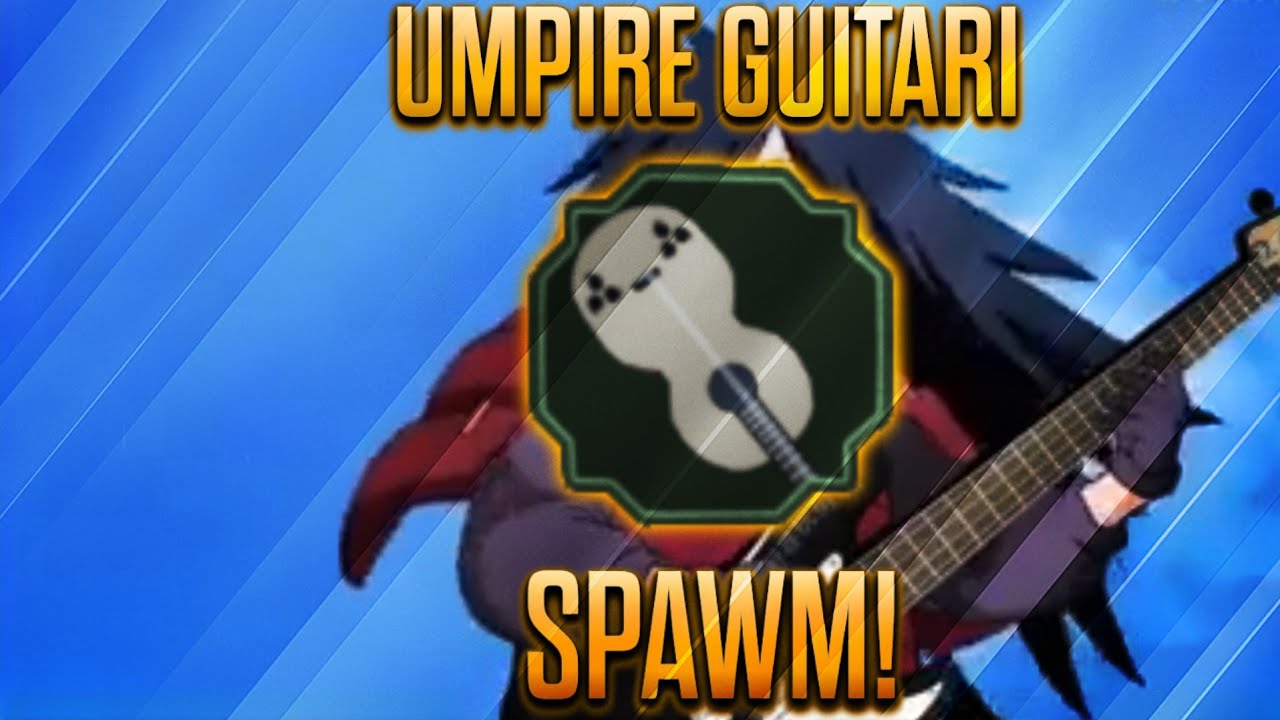 SPAWN + LOCALIZAÇAO DA NOVA ESPADA UMPIRE GUITAR! - SHINDO LIFE - YouTube