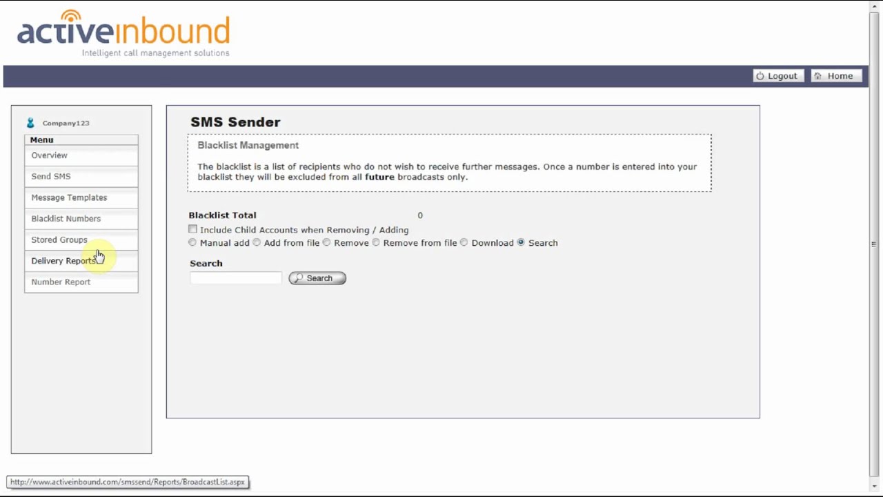 How to send an SMS Broadcast using SMS Send - YouTube