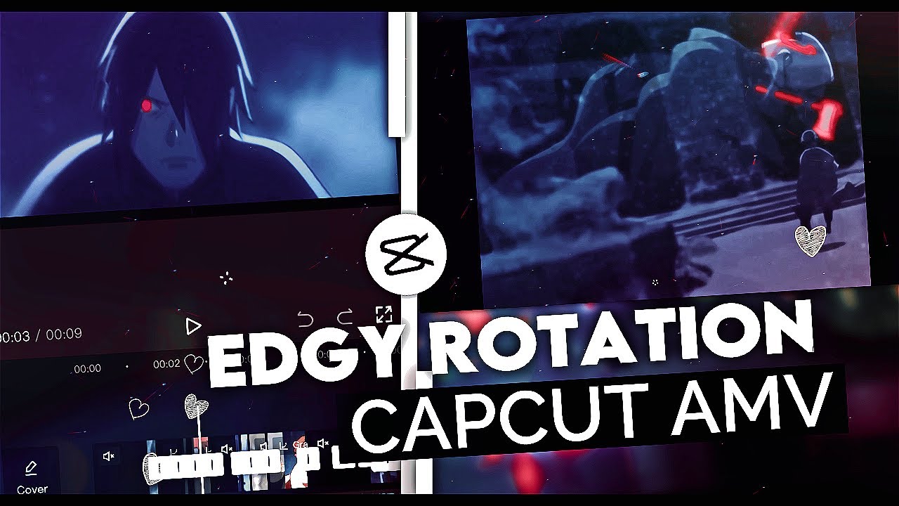 Edgy Rotation 💫 - Shakes, Transition, Bar Animated & RSMB/Motion Blur || CapCut AMV Tutorial ...