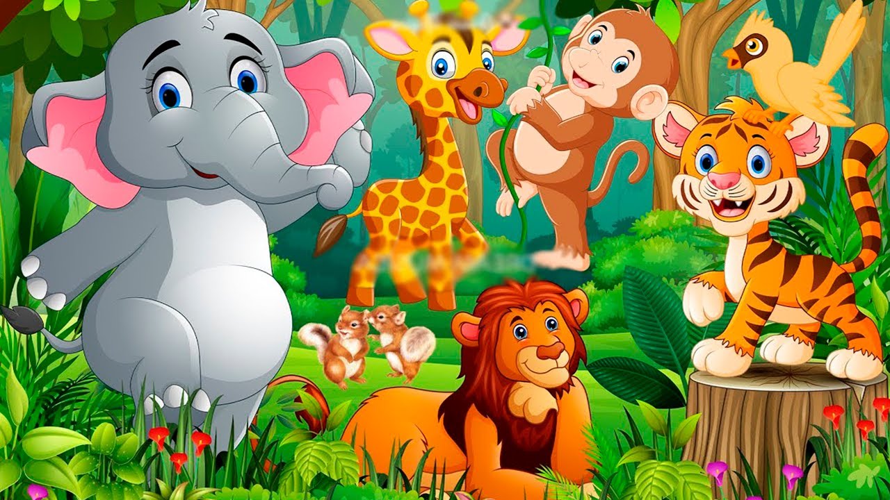 Animal Sounds Around Us: Kingfisher, Giraffe, Monkey, Chipmunk ...