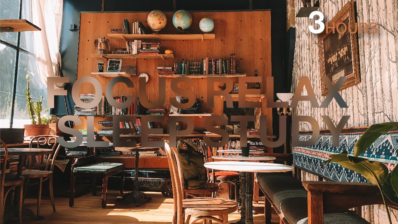 ☕️ Relaxing Cafe Ambient Sounds | 3 Hours of White Noise | Cafe Chatter ...