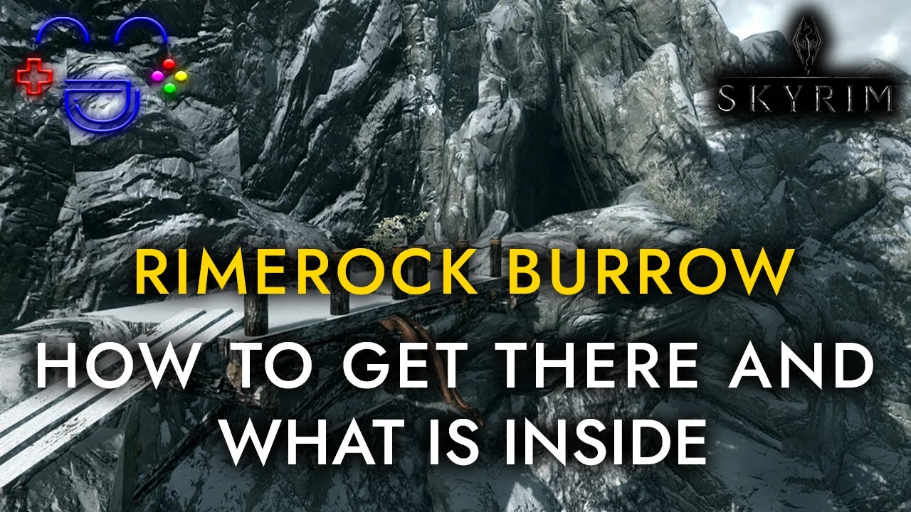 The Rimerock Burrow Walkthrough - Skyrim - YouTube