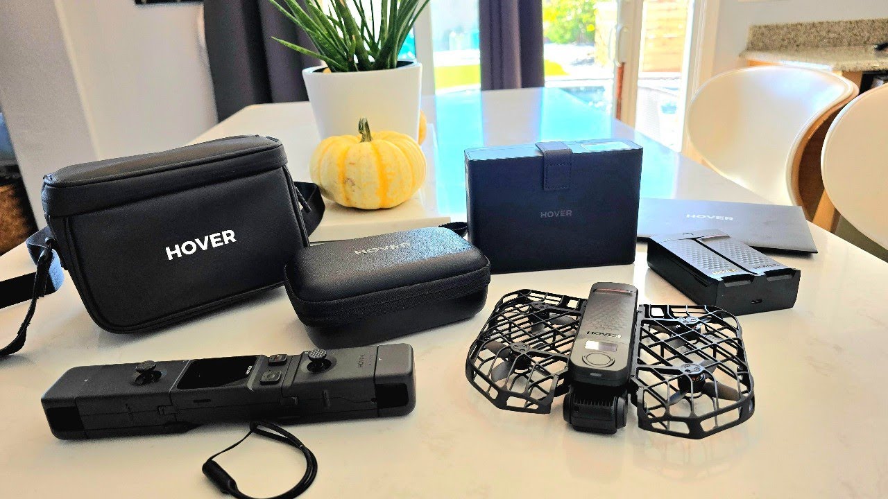 HOVERAir X1 PROMAX Skiing Combo Unboxing and first look! My new content ...