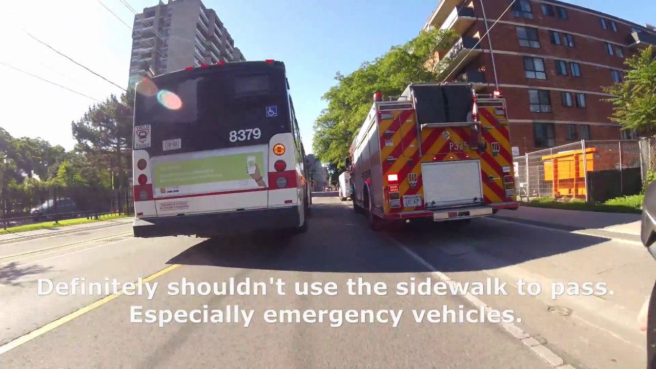 vid009 - construction, path-hogging and general bad design - YouTube