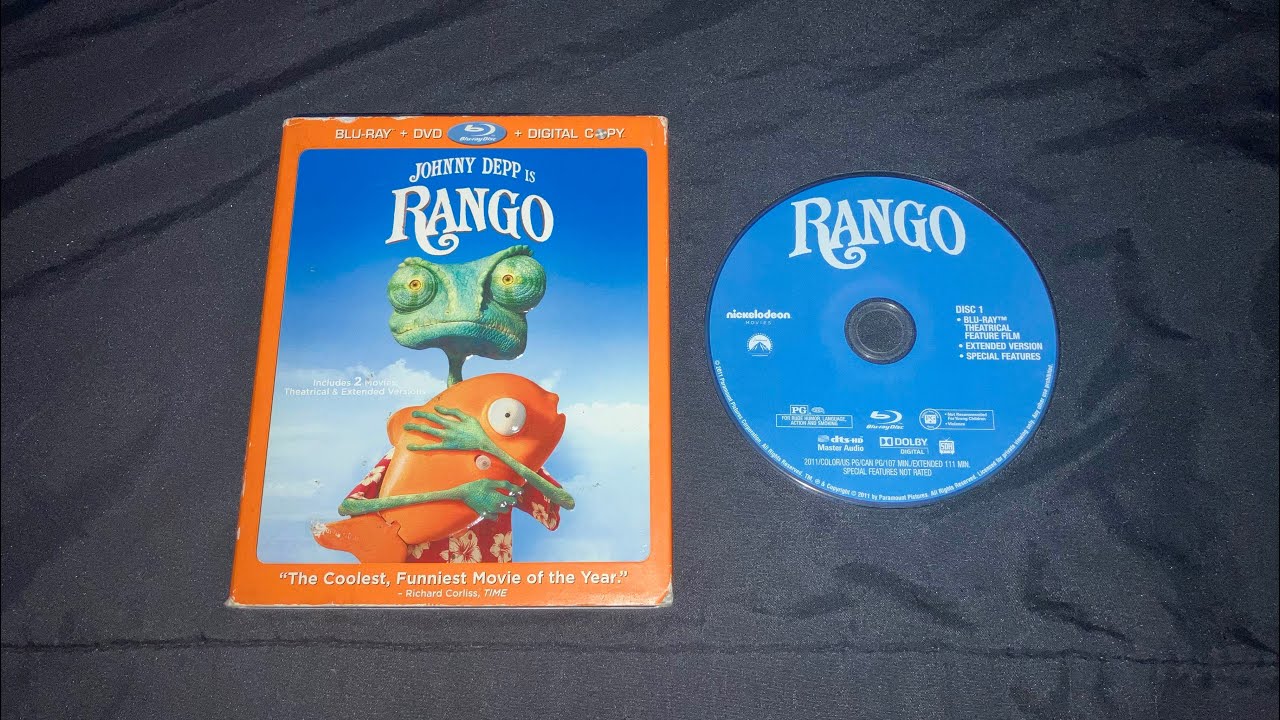 Opening to Rango 2011 Blu-ray (Theatrical version) - YouTube
