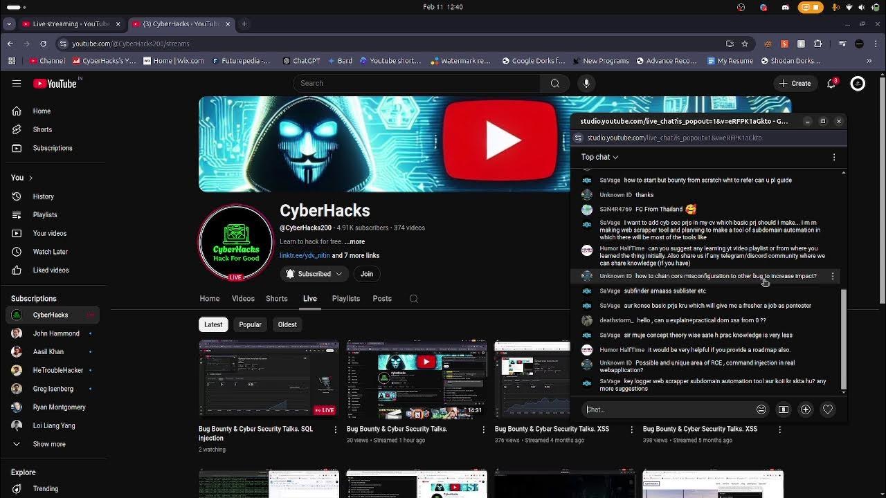 Bug Bounty & Cyber Security Talks. SQL injection - YouTube