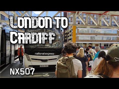 London to Cardiff on National Express Coach 507 🚍🚌 - YouTube