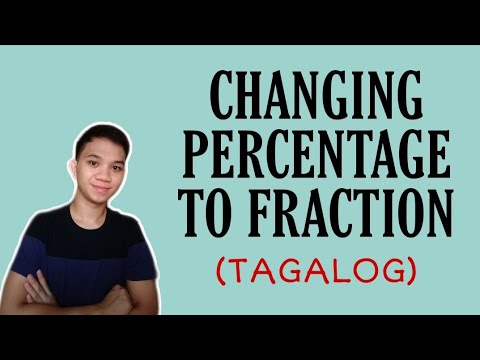 [TAGALOG] Grade 7 Math Lesson: CHANGING OR CONVERTING PERCENTAGE TO ...