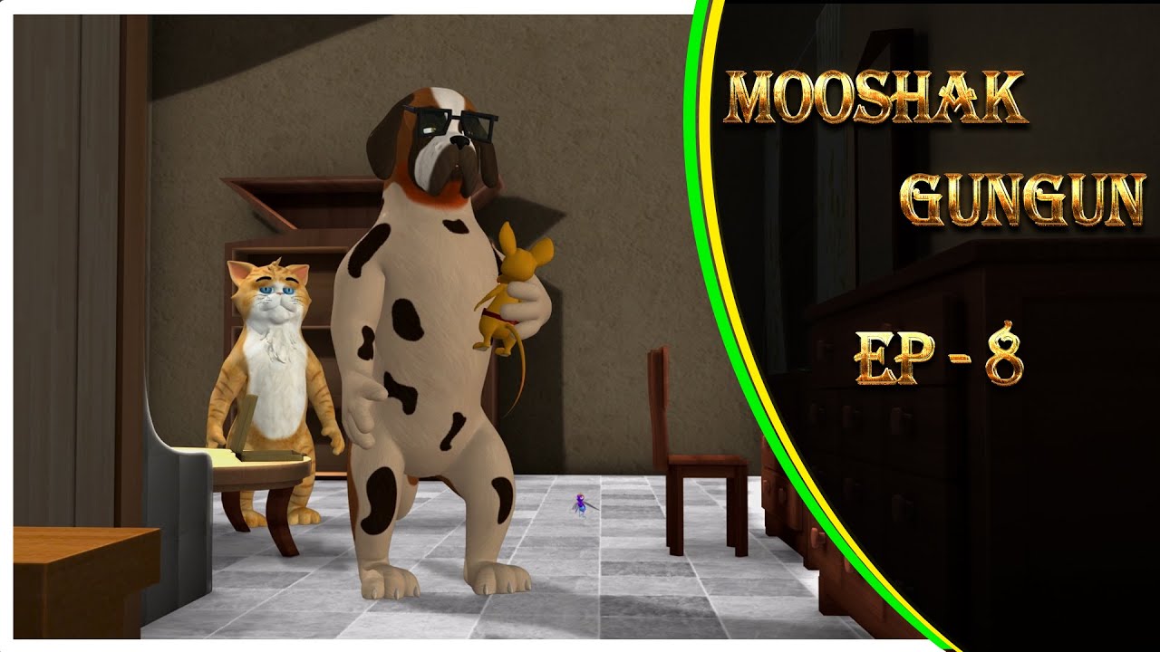 Mooshak Gungun Ep - 8 | मूषक गुनगुन | Comedy Cartoon | 3D Cartoon for ...