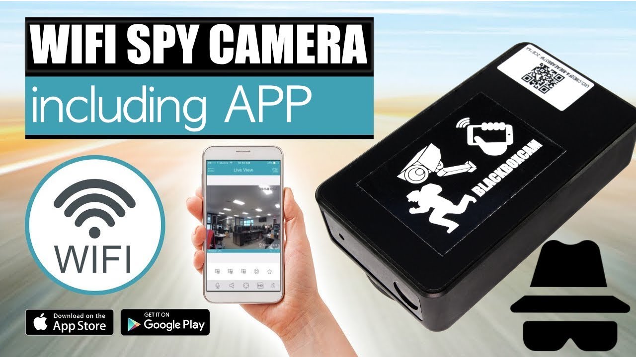 Wifi Spy Camera with Iphone & Andorid App - Wireless Hidden Security ...