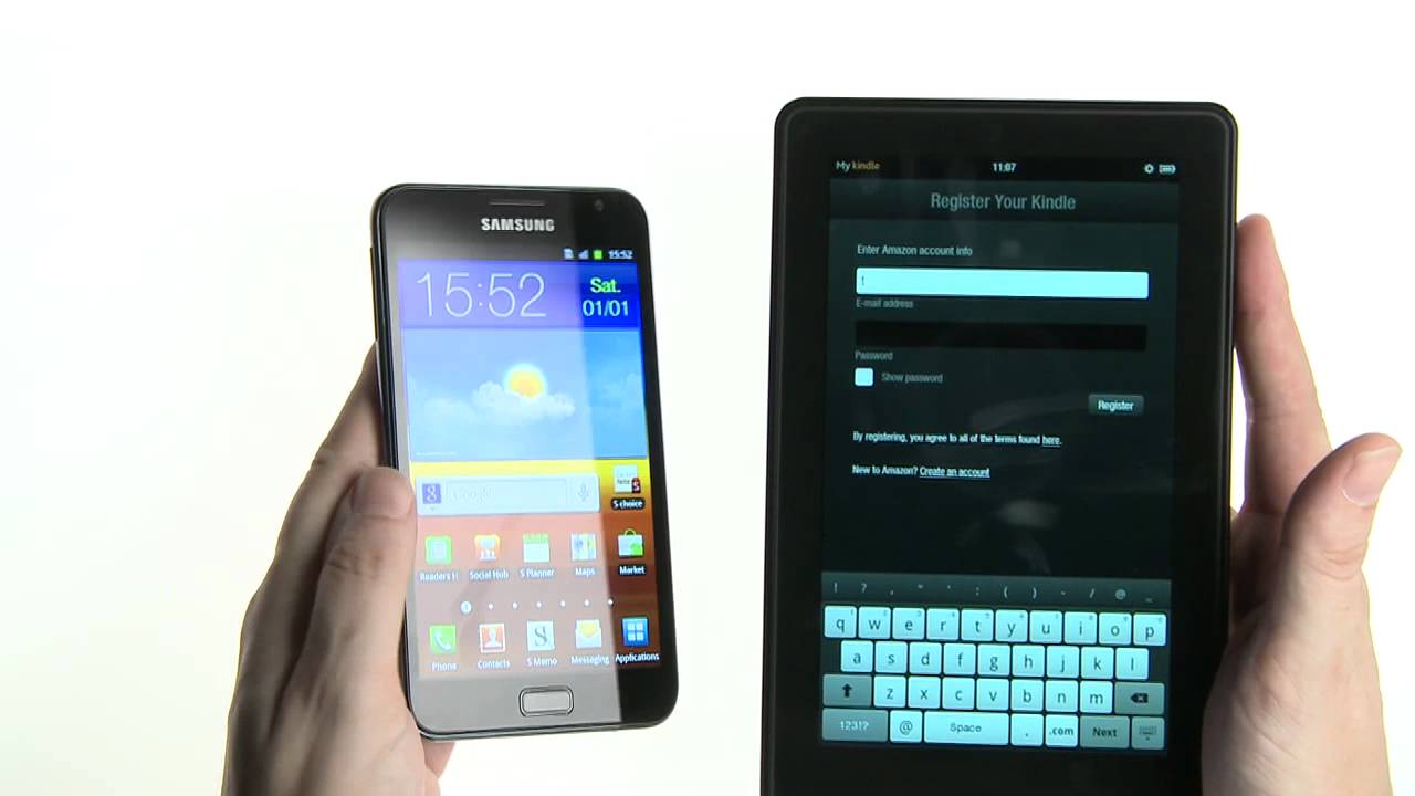 Tablets & Smartphones Size Comparison (English) - YouTube