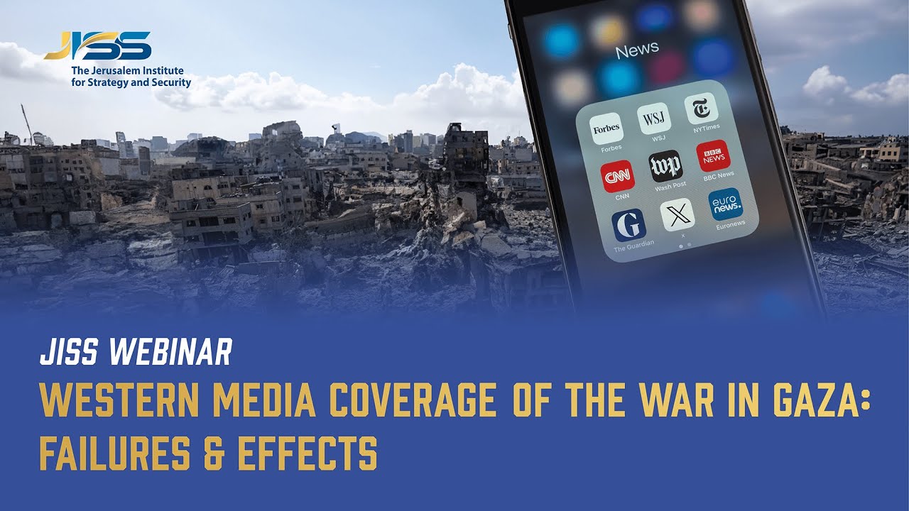 Western Media Coverage of The War in Gaza: Failures & Effects - JISS ...