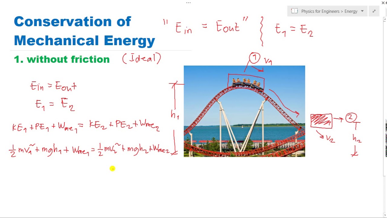 Physics for Engineers-M1 Kinetic Energy, Potential Energy and Work ...