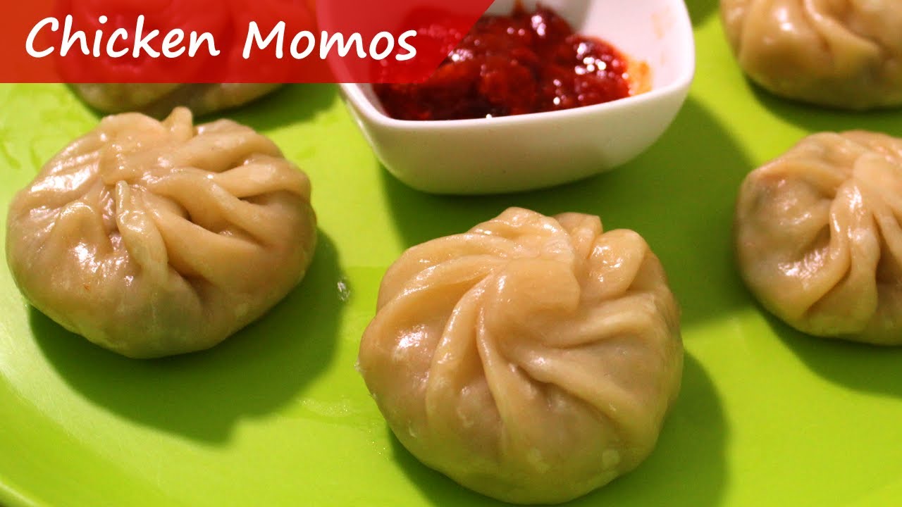 Tasty Chicken Momos Recipe | Chicken Dumplings Recipe |Steamed & Fried ...