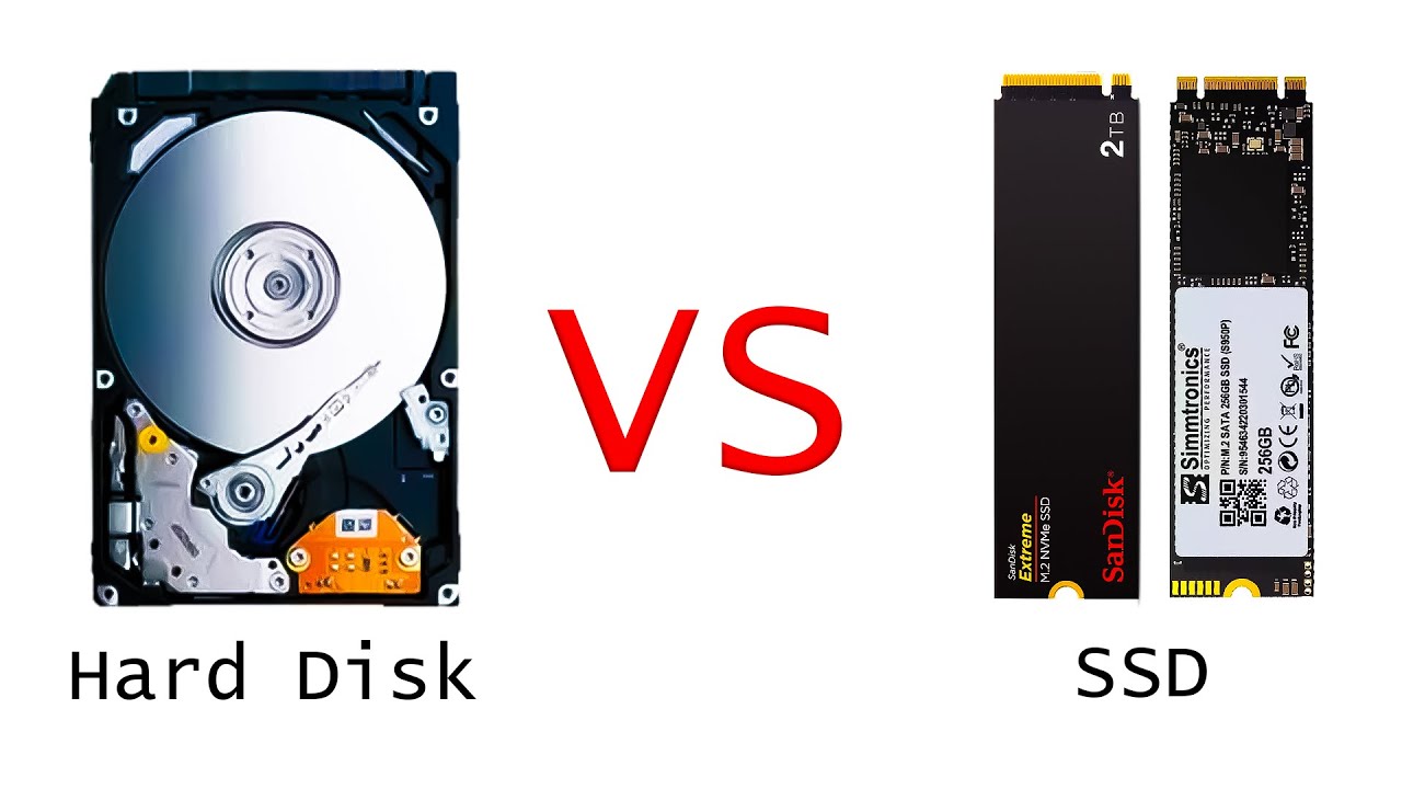 Types of digital data storage. Hard disk VS SSD. - YouTube