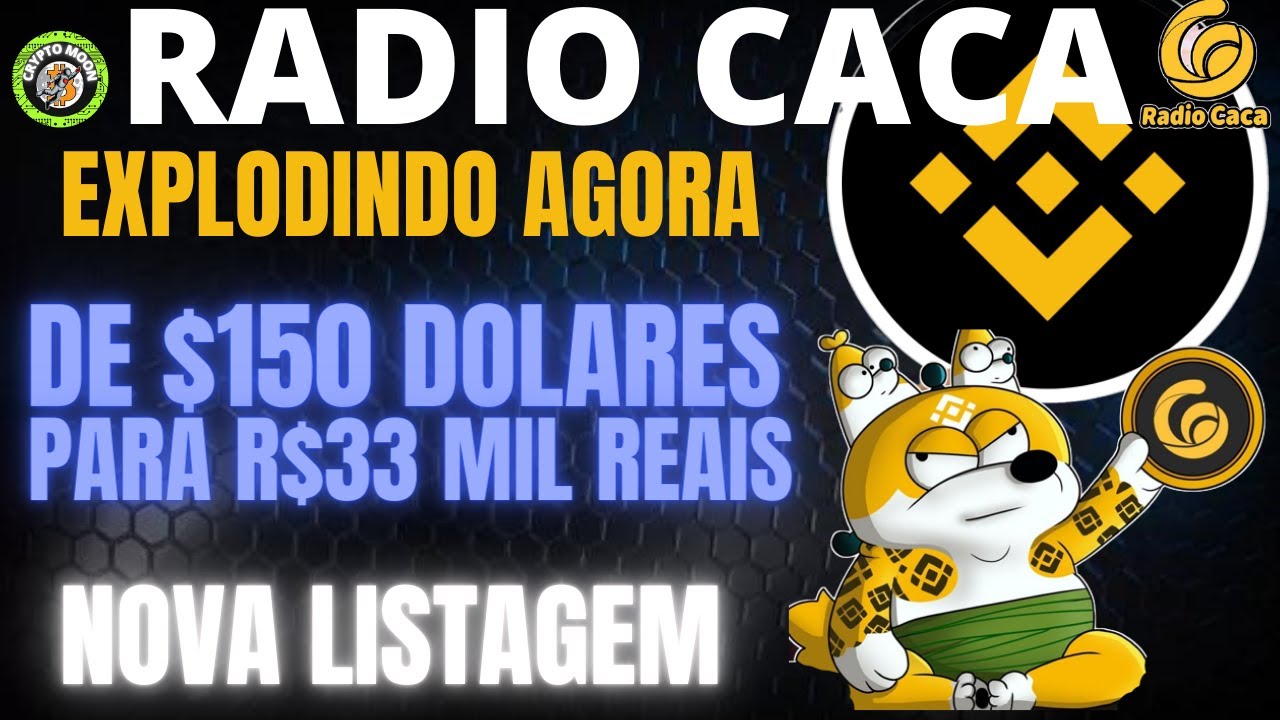 RADIO CACA AGORA ,EXPLODINDO O VOLUME AGORA TRANSFORME $150 DOLARES EM ...