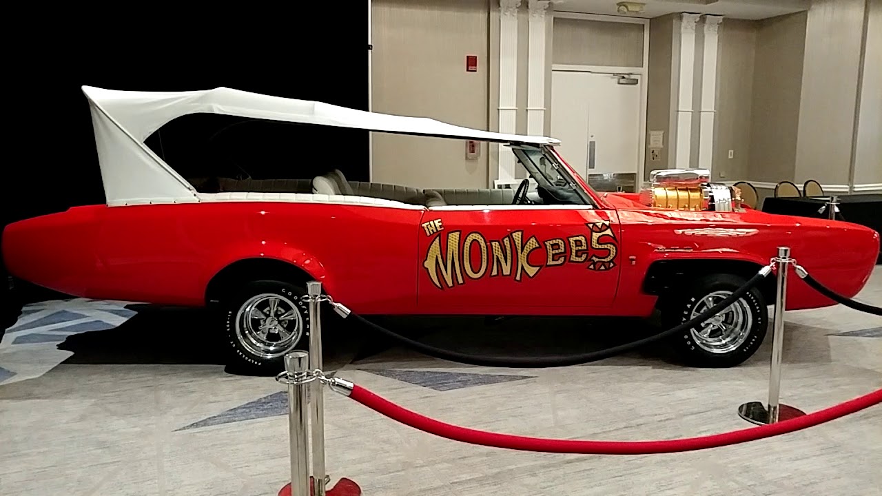 1966 FIESTA RED PONTIAC GTO CONVERTIBLE MONKEES MONKEEMOBILE - YouTube