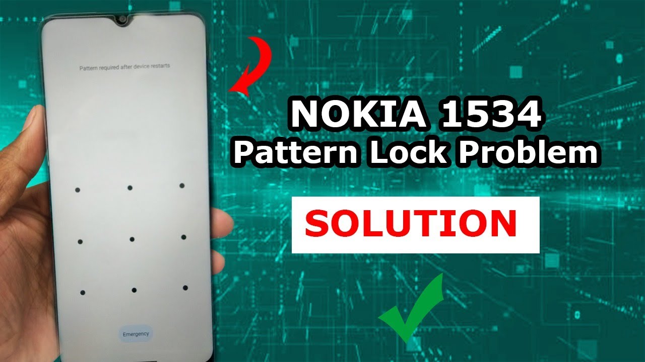 Nokia C32 TA-1534, TA-1558, TA-1542, TA-1548 Pin | Pattern | Lock ...