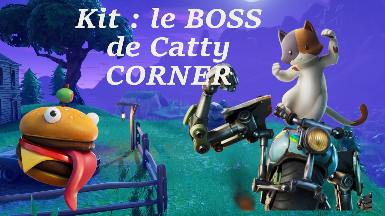 LES BOSS DE FORTNITE SAISON 3 CHAPITRE 2 : KIT , son coffre et ses ...