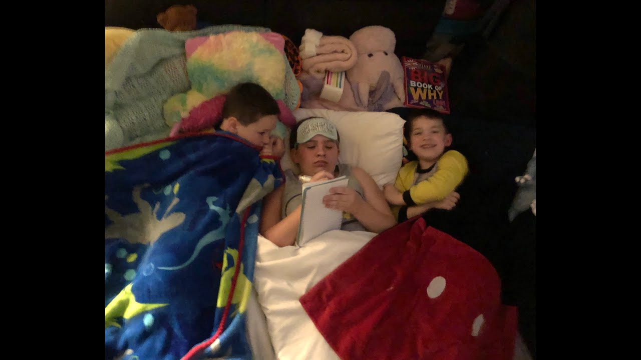 Night time routine (sleepover addition) - YouTube