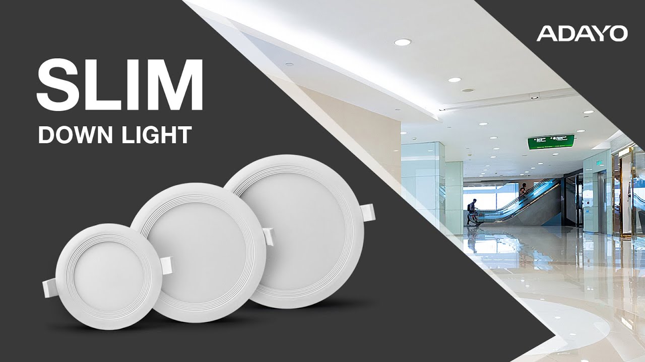 What is the slim panel down light? |ADAYO Lighting| Square downlight ...