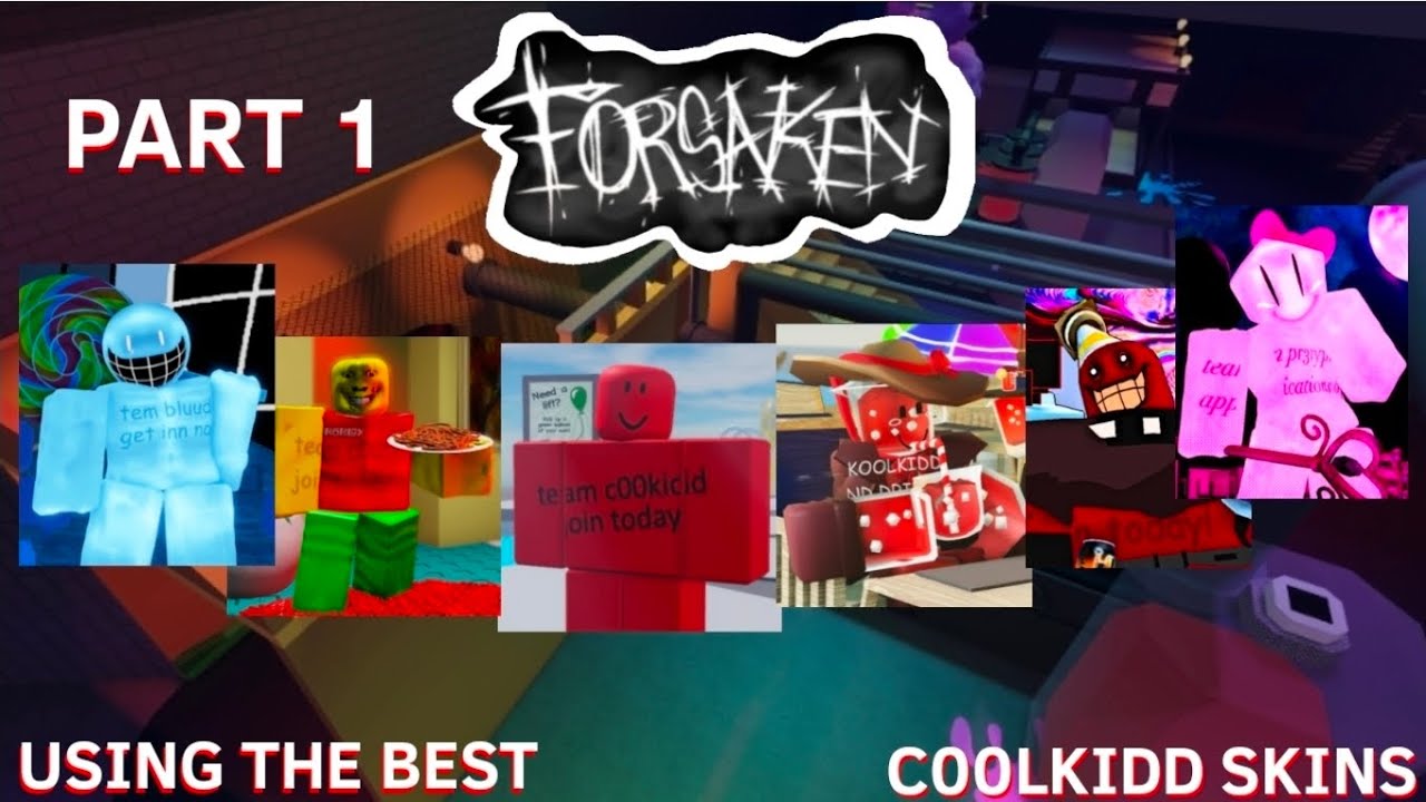Using the BEST C00LKIDD SKINS (part 1) || Forsaken - YouTube