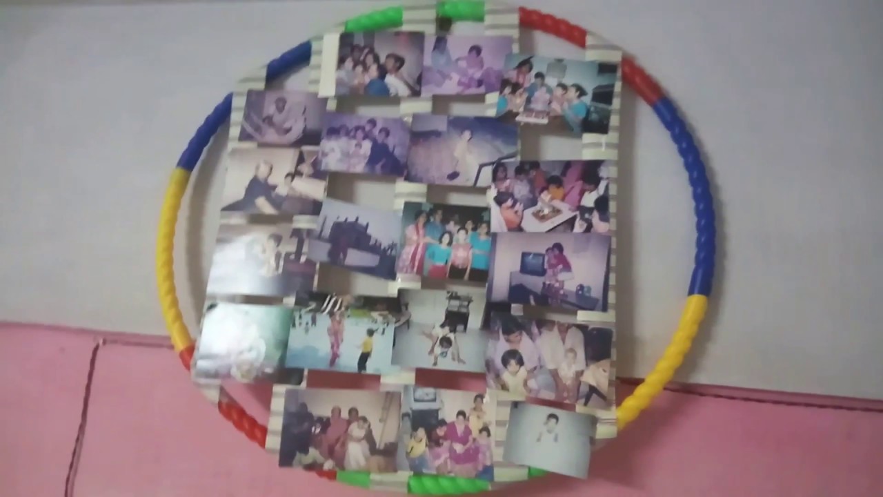 Hula Hoop Photo Frame - YouTube