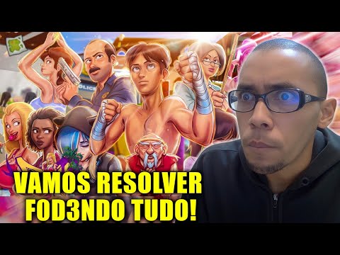 ELE METEU ESSA KKKK Saga de Verão | Summertime Saga | Rou REACT