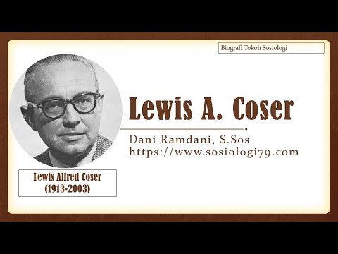 Lewis A. Coser - YouTube