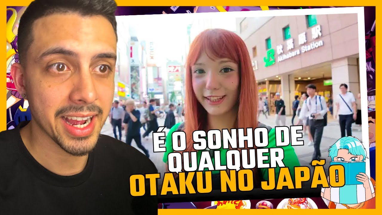 O maior bairro OTAKU do mundo no JAPÃO - React Prizza - YouTube
