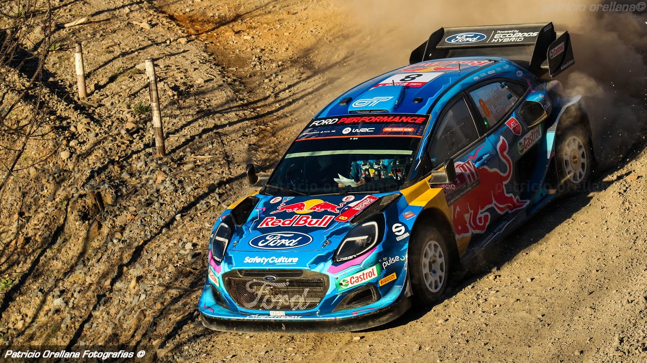 WRC CHILE RALLY BIO BIO 2023 | SS chivilingo | TOYOTA GR YARIS, FORD ...