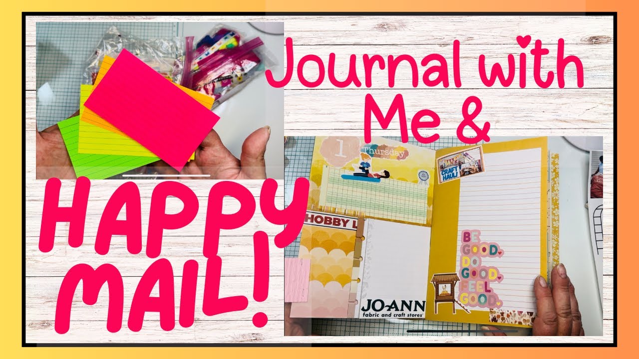 Happy Mail & Journal with me | Getting started in my August Journal ...