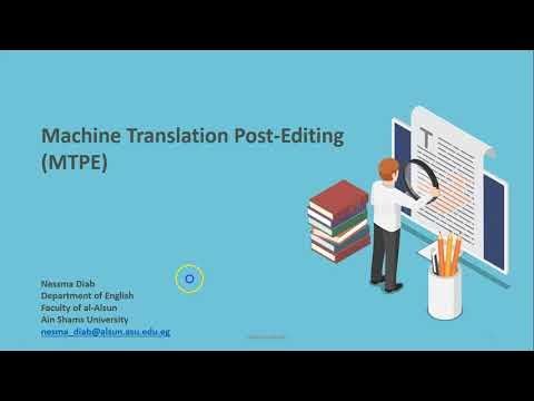 1- Machine Translation Post-Editing (MTPE) - YouTube