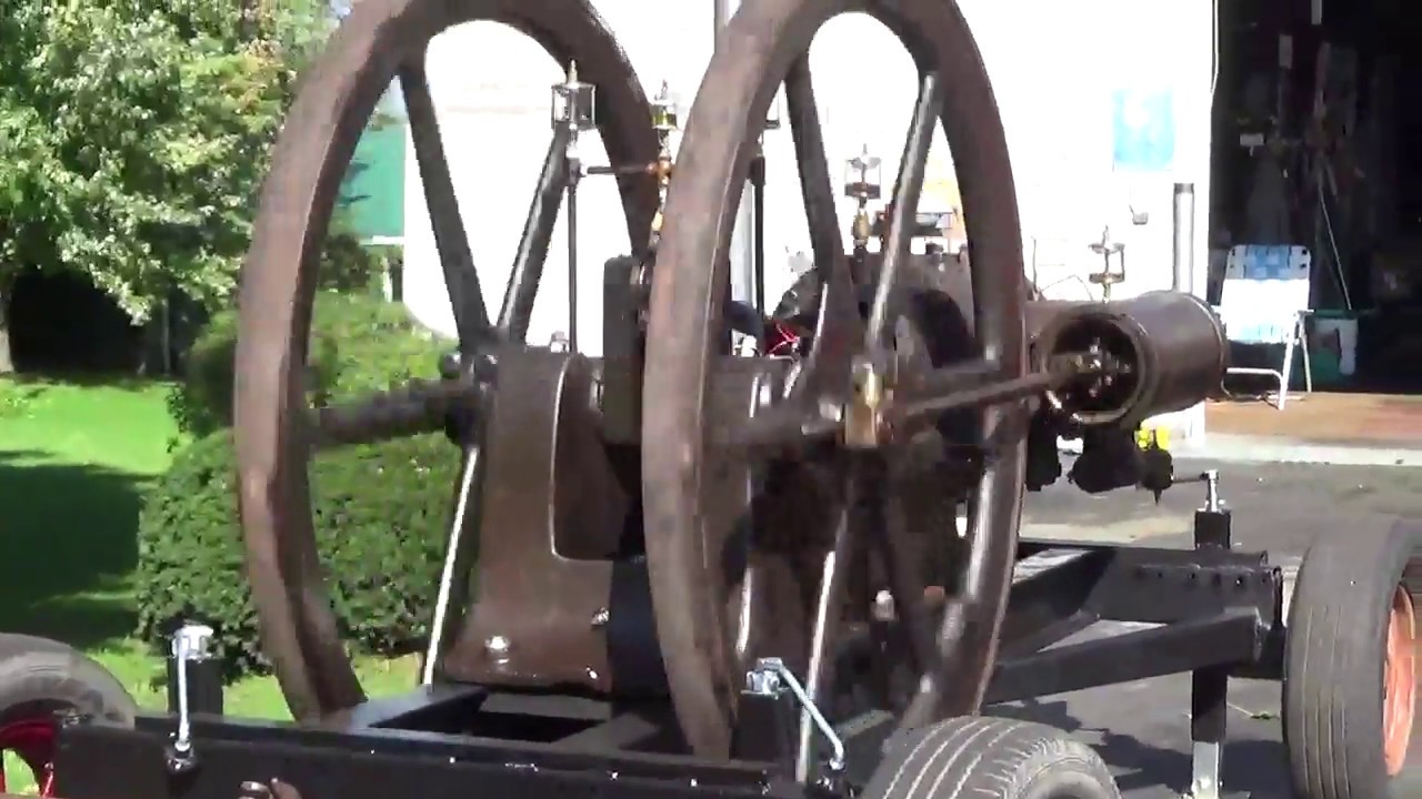 MAH00004 15hp reid oilwell engine - YouTube