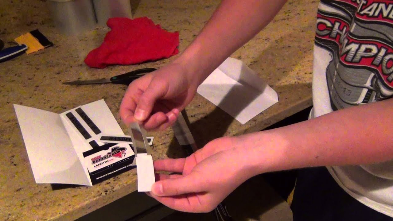 How to Apply Your Stick Bandits Sticker - YouTube