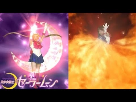 [1080p] Moon Twilight Flash & Youma Taisan (Sailor Moon & Sailor Mars ...