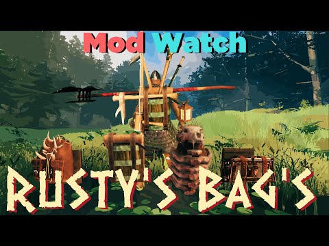 Valheim’s Most Stylish Storage Mod – RustyBags! (Carry More, Look Cooler!)