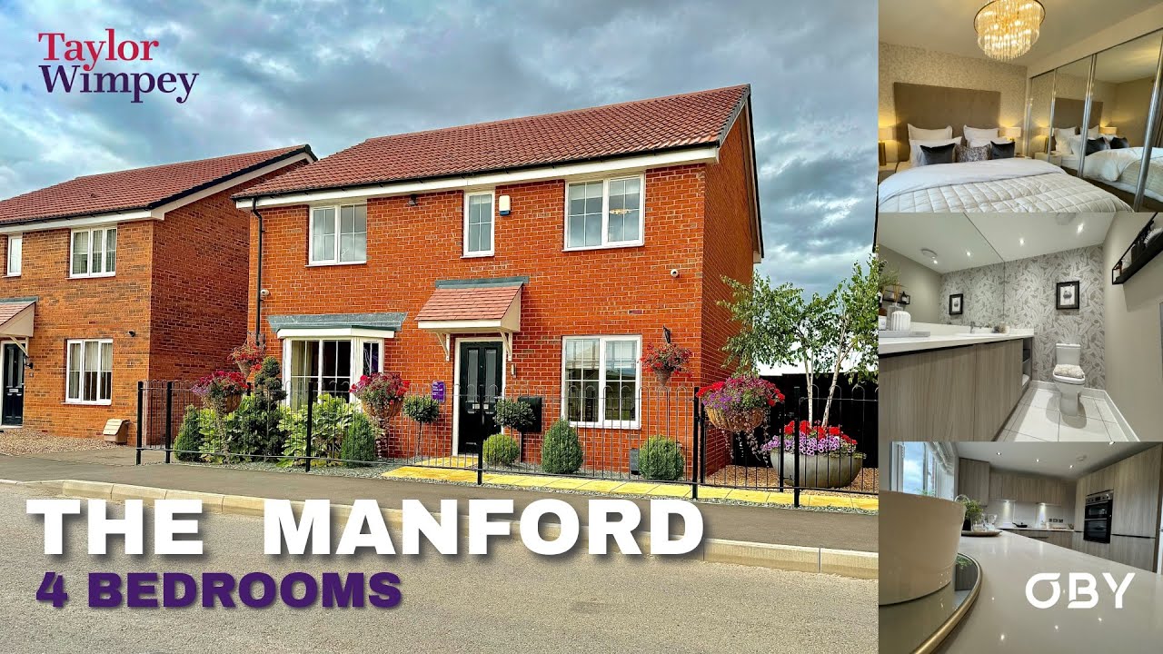Tour Taylor Wimpey’s The Manford an exclusive 4 Bedroom Home | Bingham ...