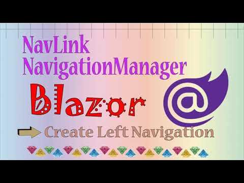 Blazor - NavLink component and NavigationManager class - YouTube