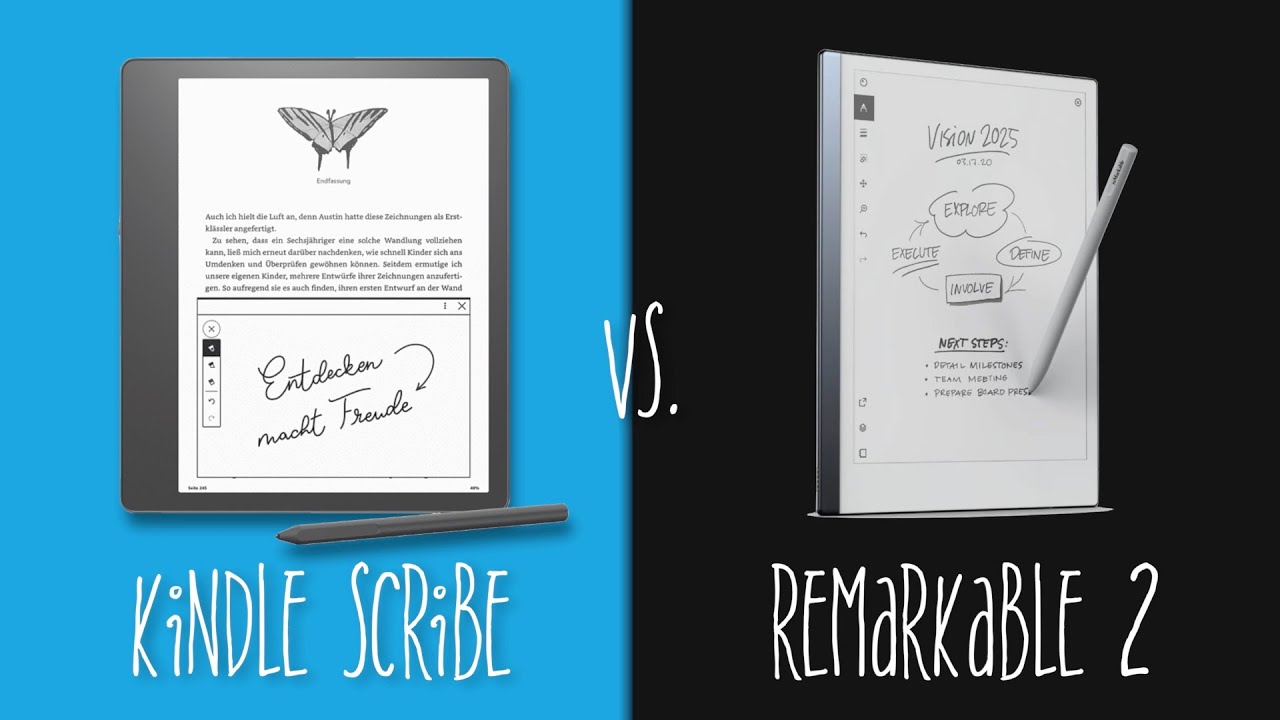 Was lohnt sich mehr? Kindle Scribe vs reMarkable 2 - Vergleich | Venix ...