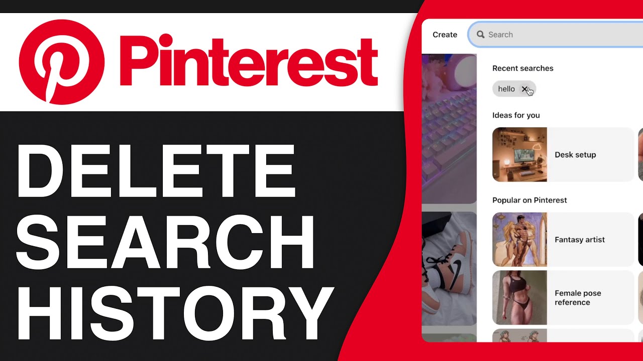 How To Delete Recently Viewed on Pinterest - Full Guide - YouTube