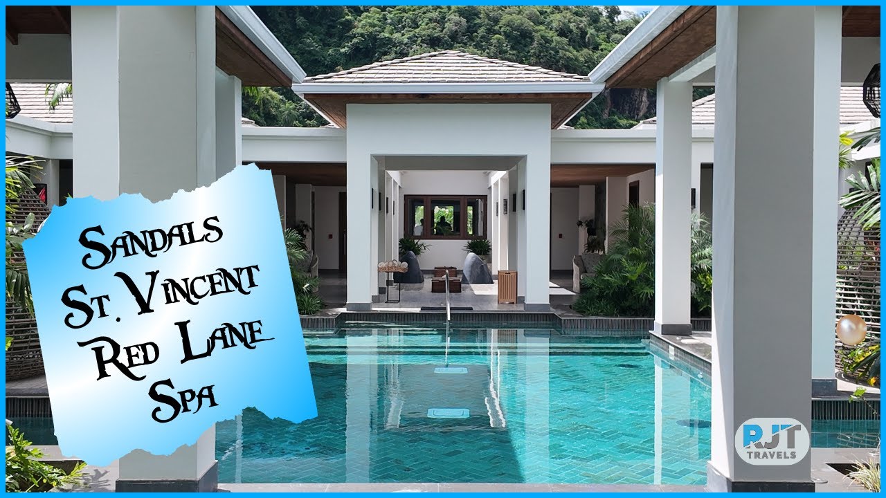 Sandals St. Vincent: Red Lane Spa | RJT Travels - YouTube